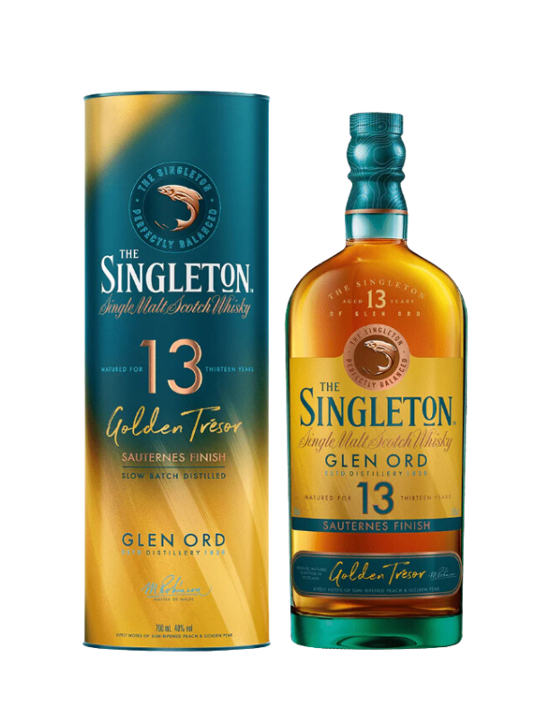 蘇格登 醇金13年THE SINGLETON GLEN ORD 13Y GOLDEN TRESOR SAUTERNES FINISH SLOW BATCH DISTILLED SINGLE ...